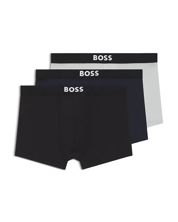 BOSS One Boxer Trunks, Pack Of 3 - Open Miscellaneous