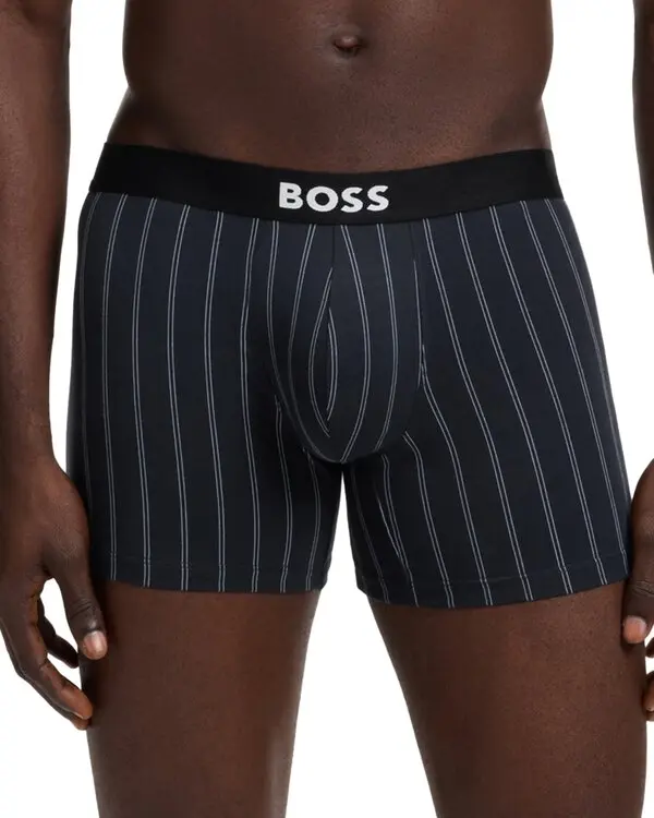BOSS One Boxer Briefs, Pack Of 3 - Open Blue