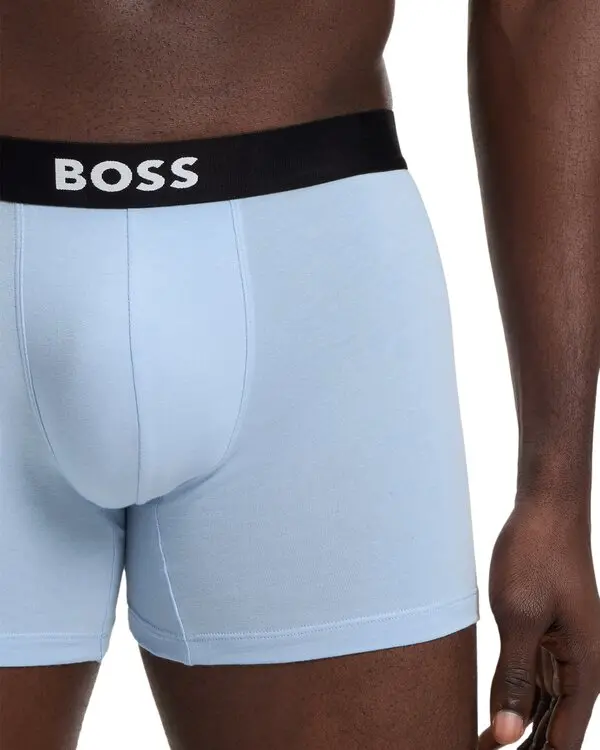 BOSS One Boxer Briefs, Pack Of 3 - Open Blue