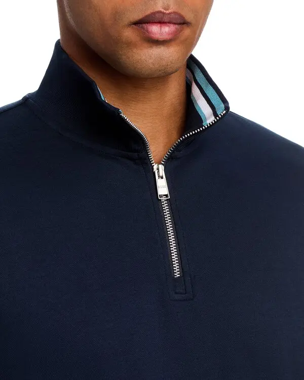 BOSS H-stimmann Quarter Zip Sweater