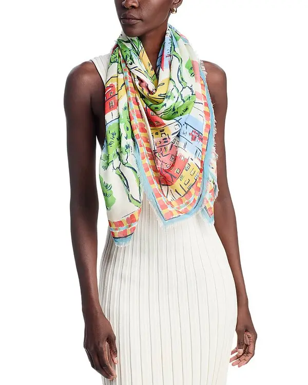 Echo Riviera Square Scarf - Multi