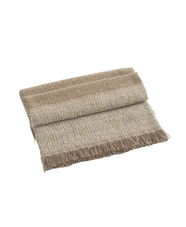 ALLPA Handwoven Boucle Alpaca Throw
