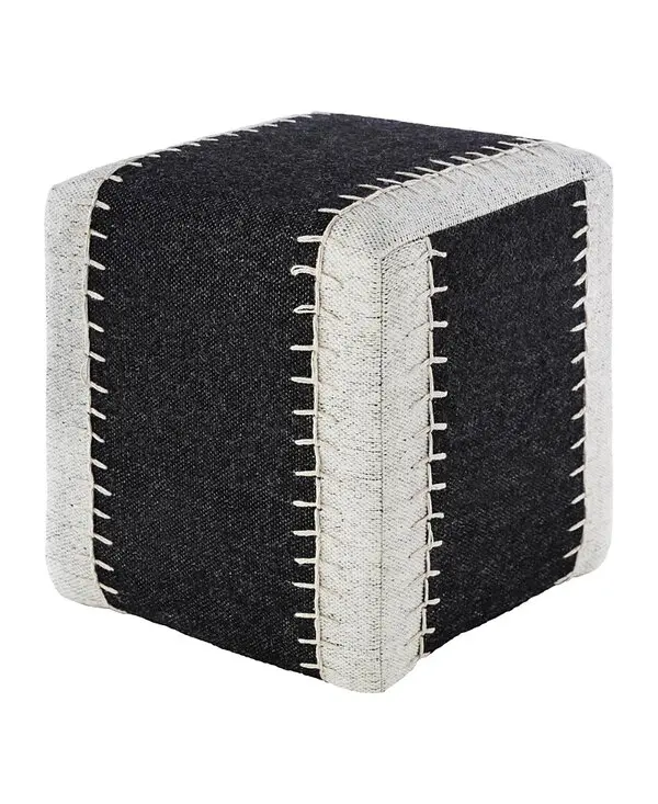 SURYA Niko Pouf - Black