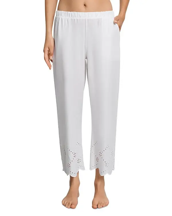 Hanro Lumi 7/8 Cropped Pants - White