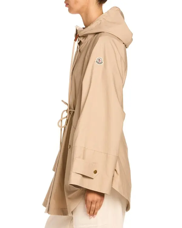 Moncler Brunnera Long Parka - Rust