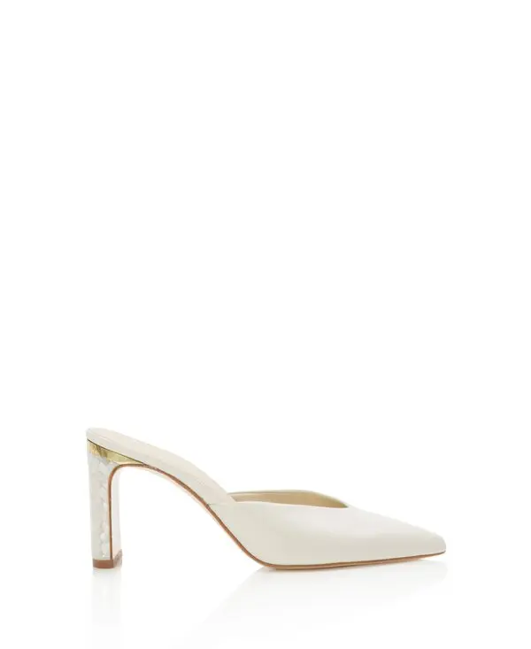 FREYA ROSE Jolie Pearl Heel Sandal - Ivory