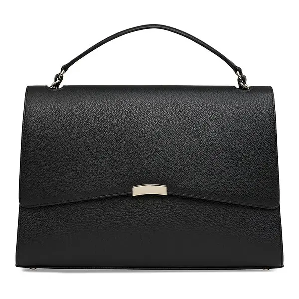 BY BANOO Signature Briefcase - Black/gold
