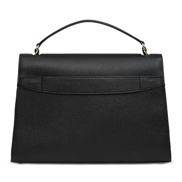 BY BANOO Signature Briefcase - Black/gold