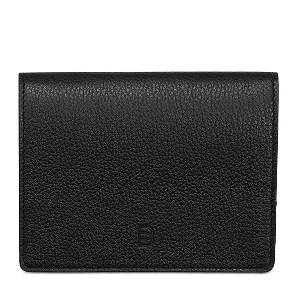 BY BANOO Core Collection Small Leather Passport Holder - Black