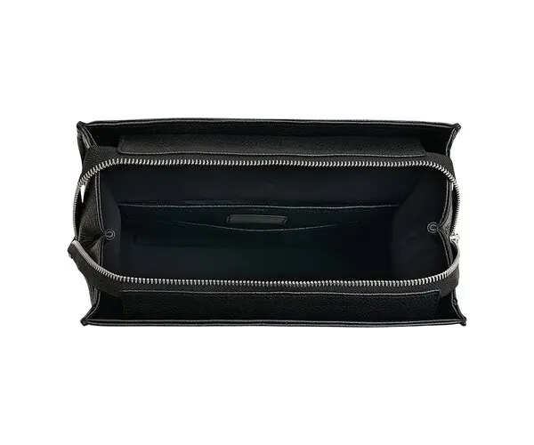 BY BANOO Core Collection City Leather Backpack - Black Silver