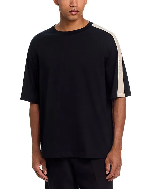 Versace Cotton Jersey Tee - Black