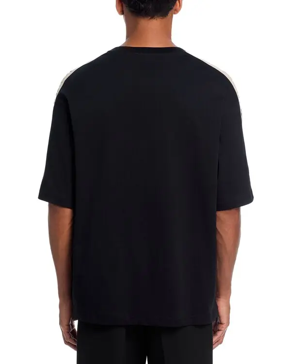 Versace Cotton Jersey Tee - Black