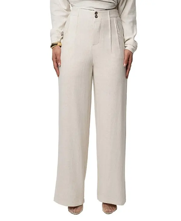 JLUXLABEL Thea Linen Trousers