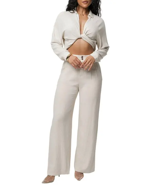 JLUXLABEL Thea Linen Trousers