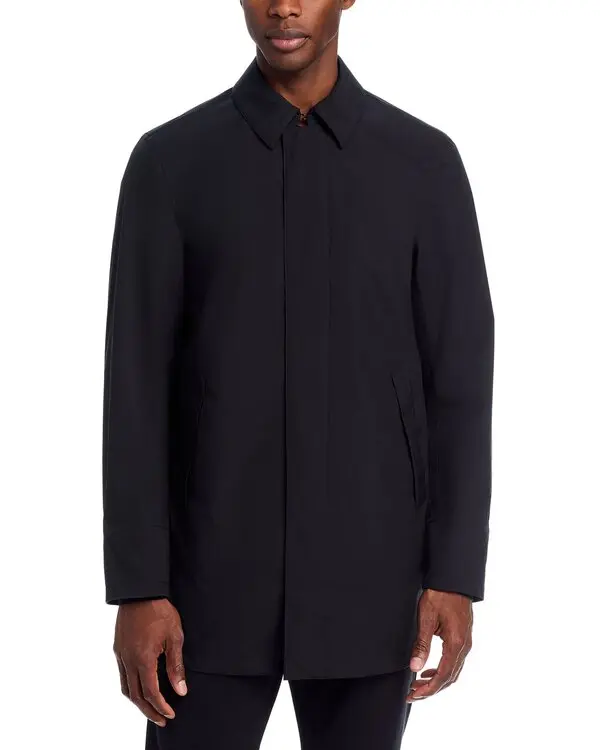 Herno Waterproof City Trench Coat - Black