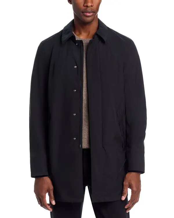 Herno Waterproof City Trench Coat - Black