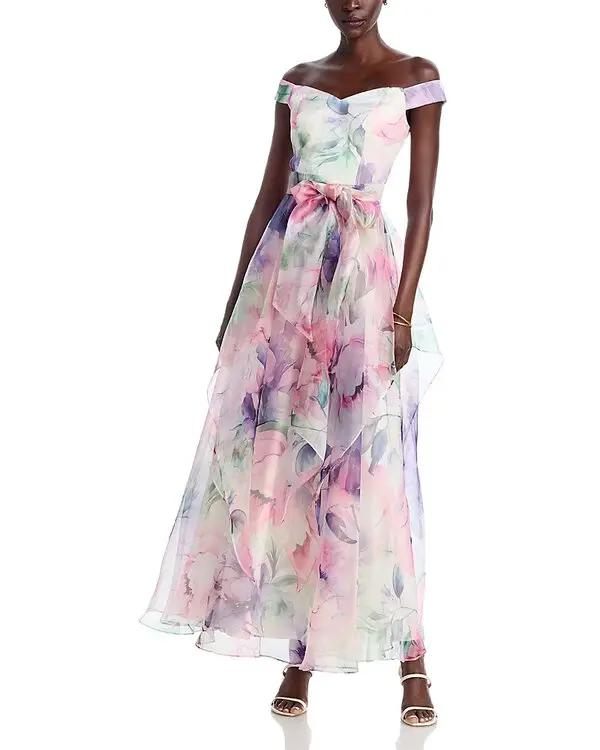 knee length dresses for ladies Eliza J Evening main image 0