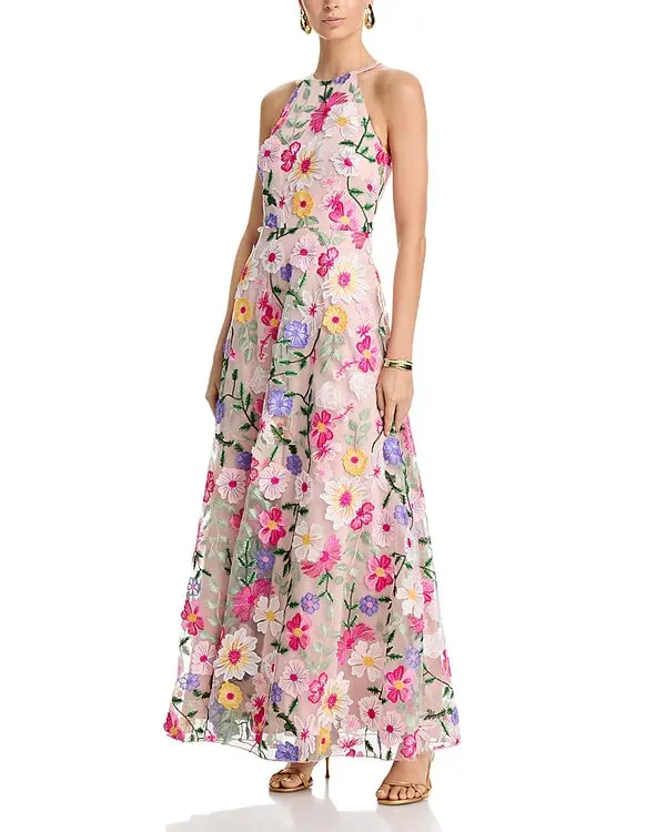 Eliza J Sleeveless Gown - Multi