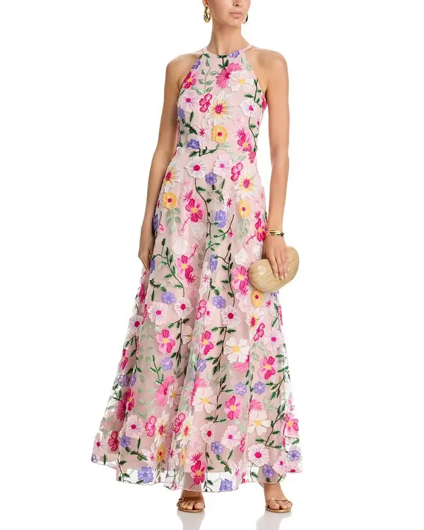 Eliza J Sleeveless Gown - Multi