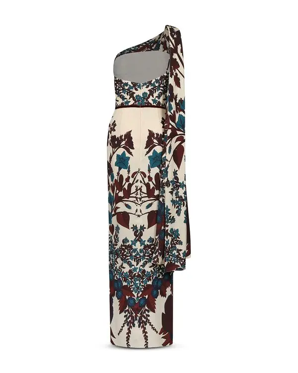 Johanna Ortiz Royal Garden Maxi Crepe Dress