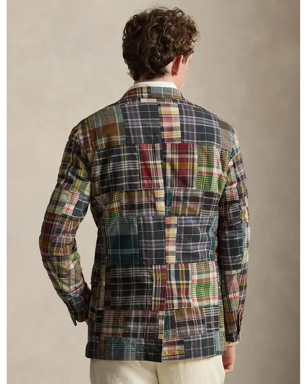 Polo Ralph Lauren Tailored Fit Patchwork Blazer
