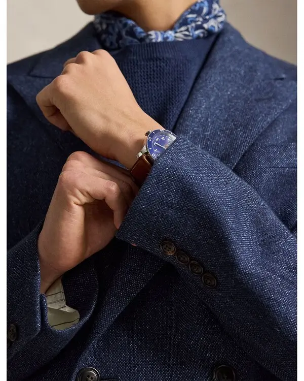 Polo Ralph Lauren Tailored Fit Linen Suit Jacket - Navy