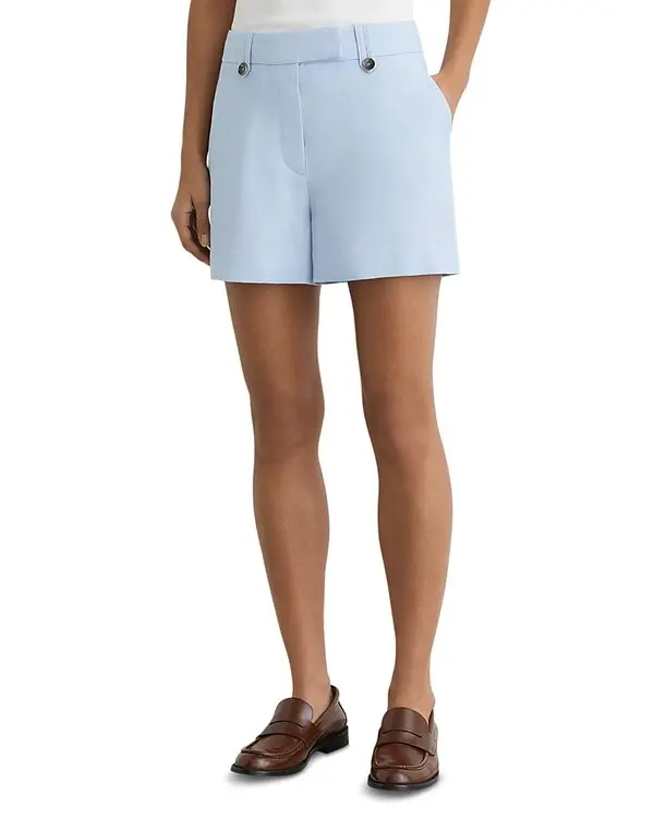 REISS Tailored Shorts In Viscose