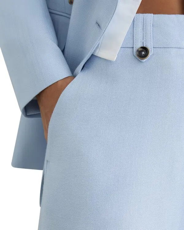 REISS Tailored Shorts In Viscose