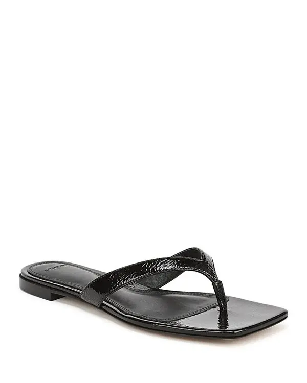 Vince San Juan Thong Ii Sandals - Black