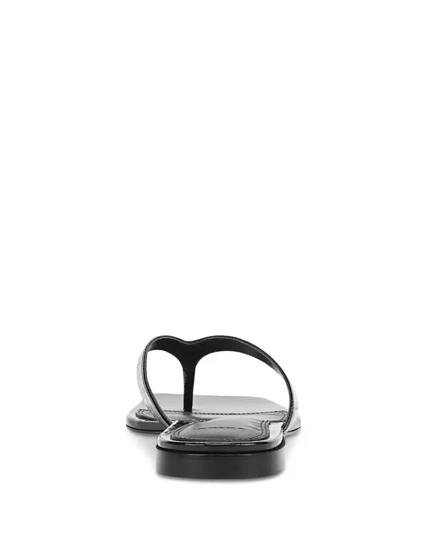 Vince San Juan Thong Ii Sandals - Black