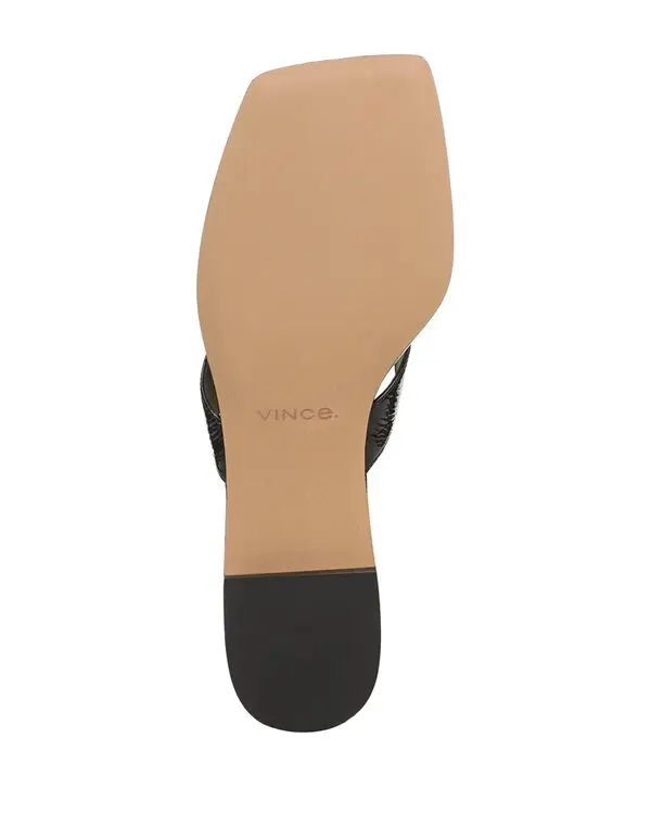 Vince San Juan Thong Ii Sandals - Black