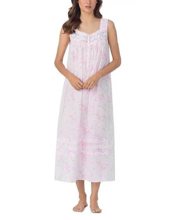 Eileen West Eileen Ballet Nightgown - Rose Print