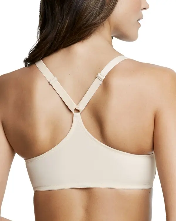 DOMINIQUE INTIMATES Talia Front Closure Racerback Bra - Latte