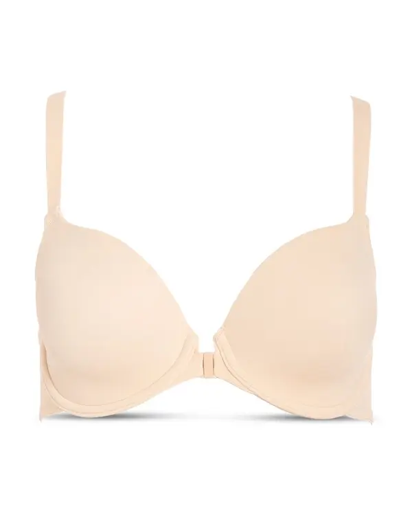 DOMINIQUE INTIMATES Talia Front Closure Racerback Bra - Latte