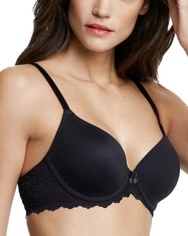 DOMINIQUE INTIMATES Lacee Everyday Lace Contour T-shirt Bra - Black