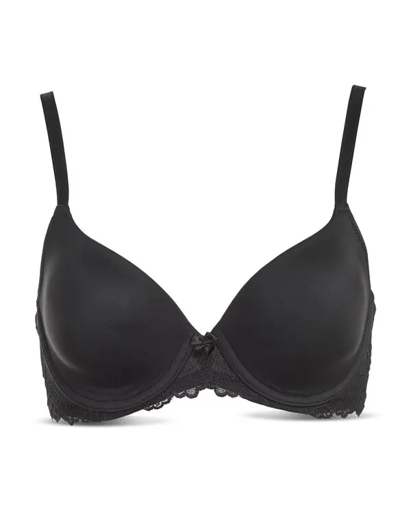 DOMINIQUE INTIMATES Lacee Everyday Lace Contour T-shirt Bra - Black