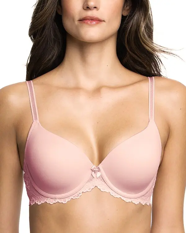 DOMINIQUE INTIMATES Lacee Everyday Lace Contour T-shirt Bra - Pink Cloud