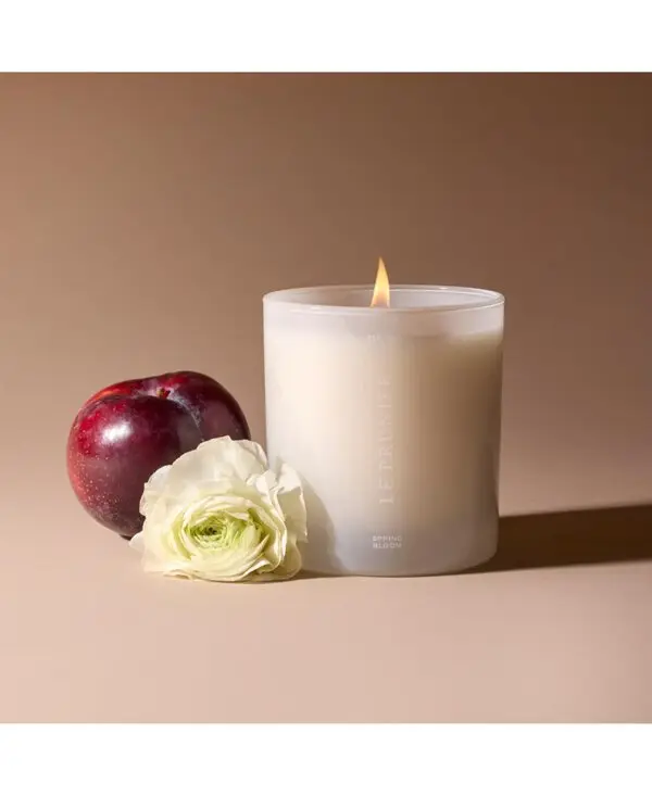 LE PRUNIER Spring Bloom Candle, 8 Oz - Clear
