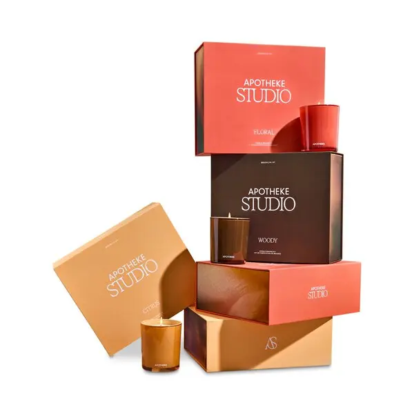 APOTHEKE Woody Candle Making Kit