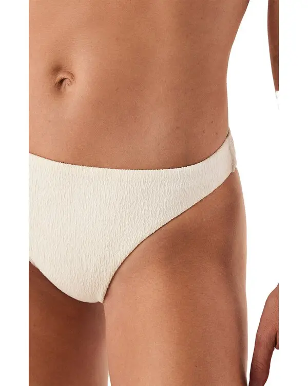 VIX PAULA HERMANNY Rosie Huntington-ley Firenze Lindsay Bikini Bottom - White