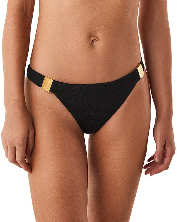 VIX PAULA HERMANNY Rosie Huntington-whiteley Tammy Bikini Bottom - Black