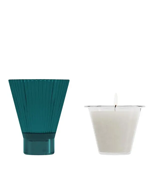 OZAIZ Zai Fig And Flowers Candle, 10 Fl. Oz - Teal