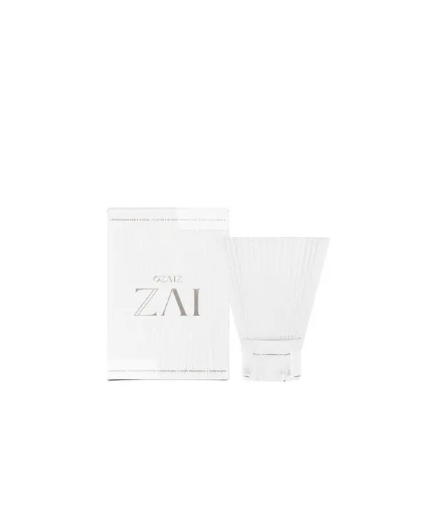 OZAIZ Zai Santal And Spice Candle, 10 Fl. Oz - Clear