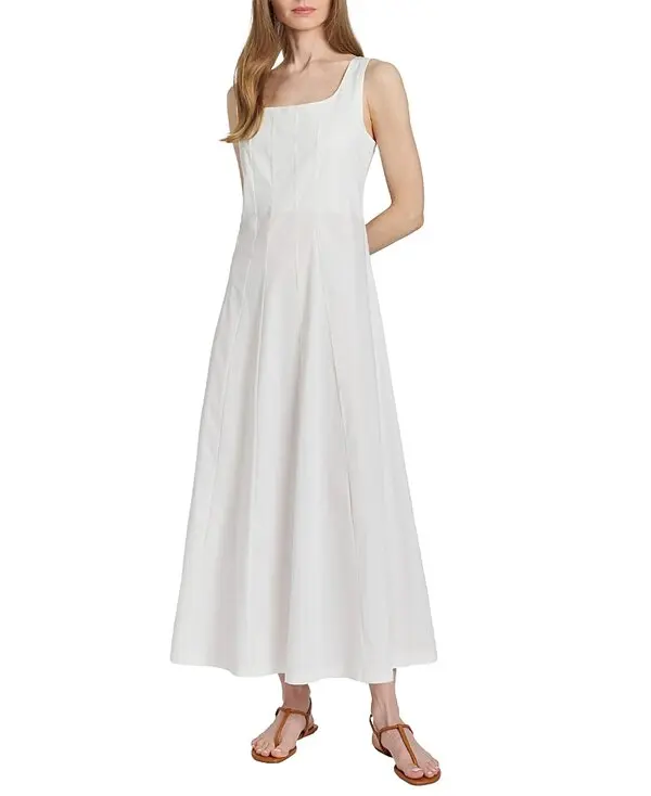 Santorelli Pagina Sleeveless Maxi Dress - Ivory