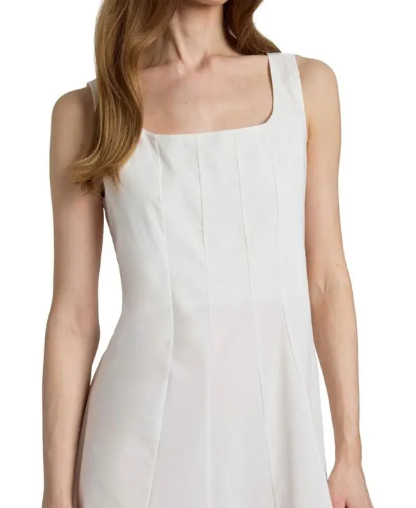 Santorelli Pagina Sleeveless Maxi Dress - Ivory