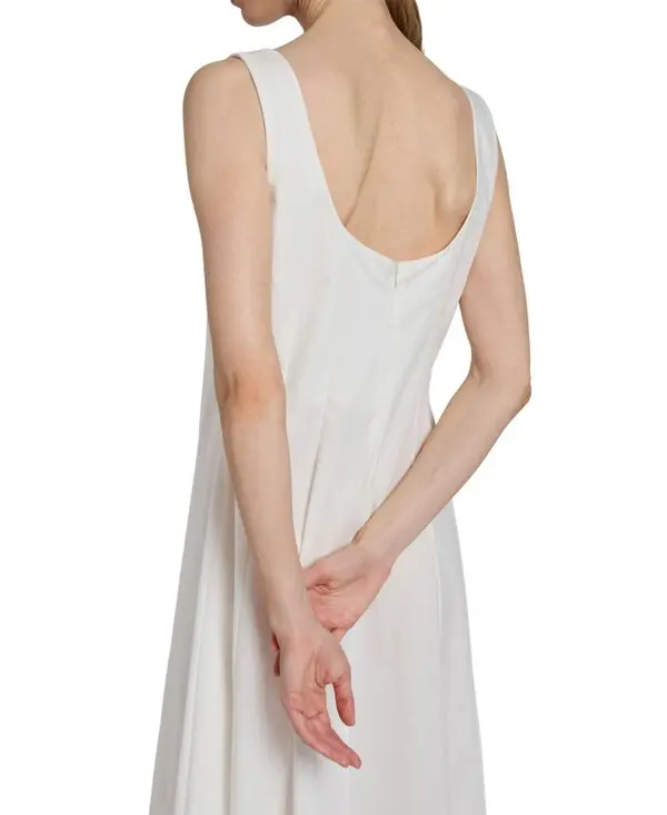 Santorelli Pagina Sleeveless Maxi Dress - Ivory