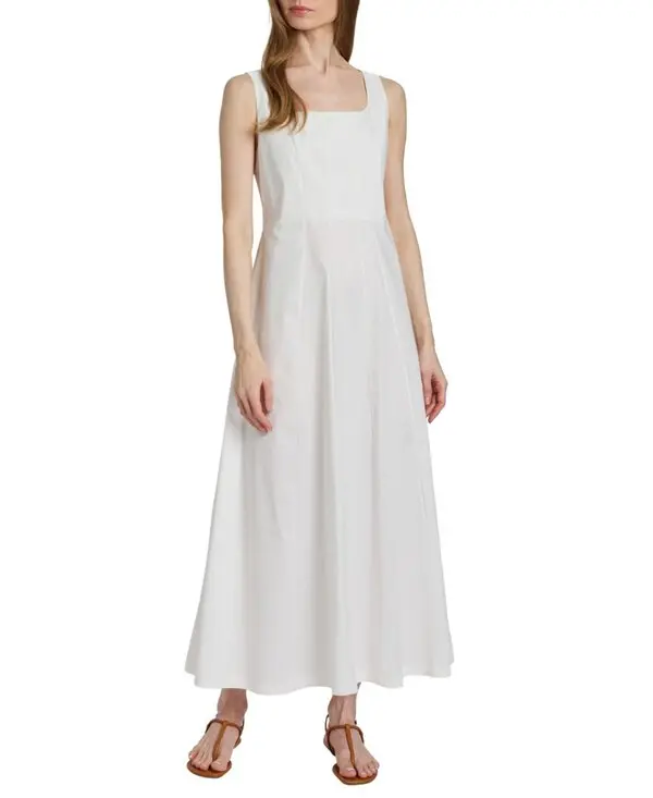 Santorelli Pagina Sleeveless Maxi Dress - Ivory