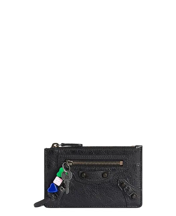 Balenciaga Le City Long Coin And Card Holder - Black