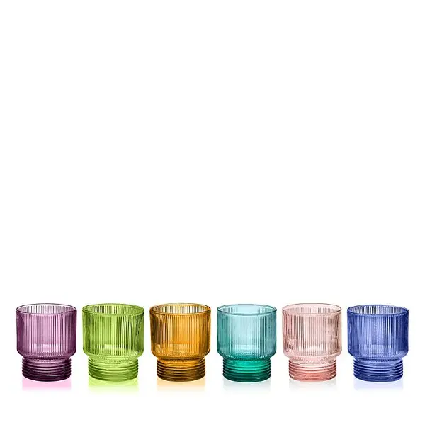 IVV Industria Vetraria Valdarnese Todo Modo Tumblers Multi, Set Of 6 - Assorted Colors