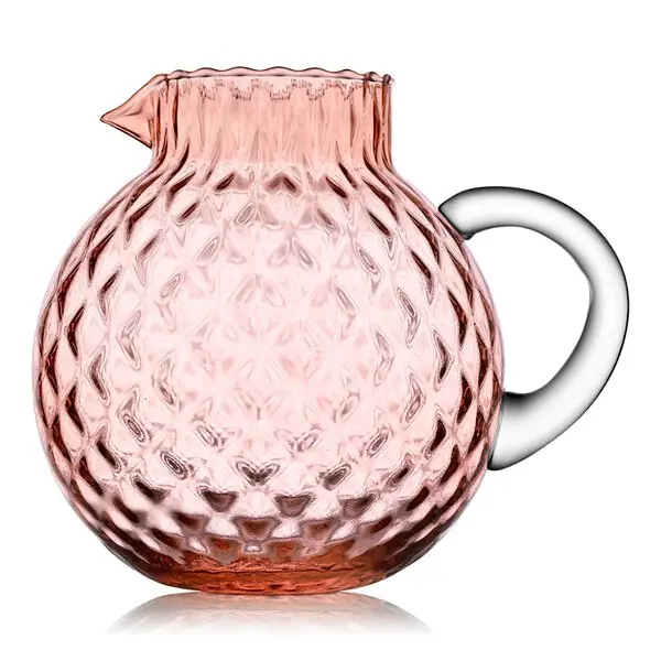IVV Industria Vetraria Valdarnese Glu Ball Pitcher - Pink